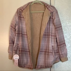 ISLA BOUTIQUE | Jackets & Coats | New Love Tree 2in Reversible Plaid ...